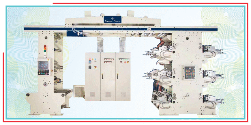 High Speed 6 Color Flexographic Printing Machine | Rilei Pack